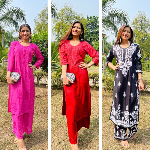 Types of Chikankari - Chikankari Official – Chikankari official